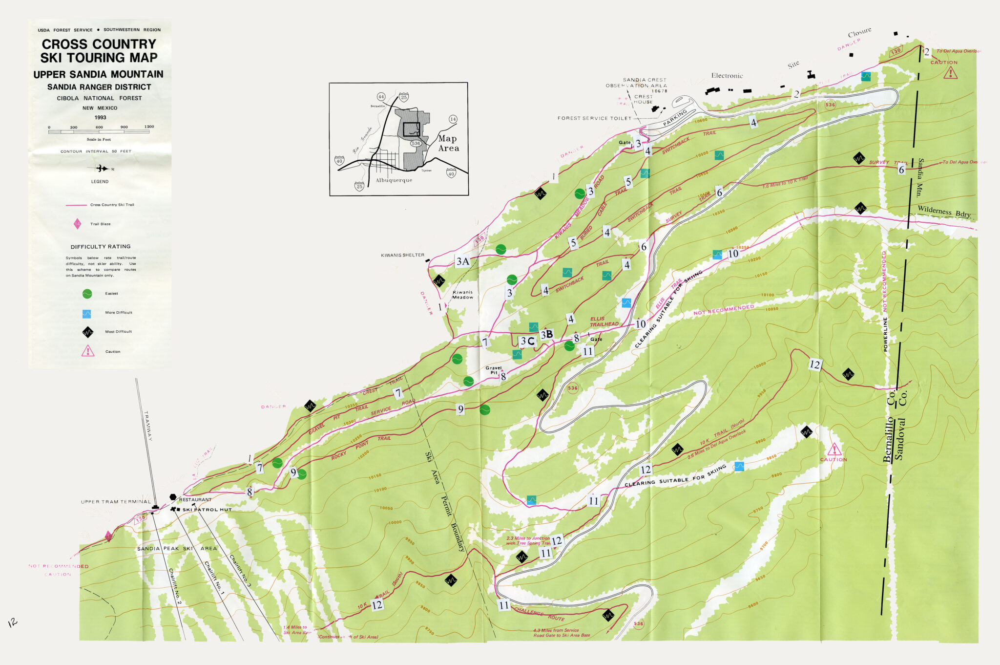 Sandia Mountains – NMCC Ski Club